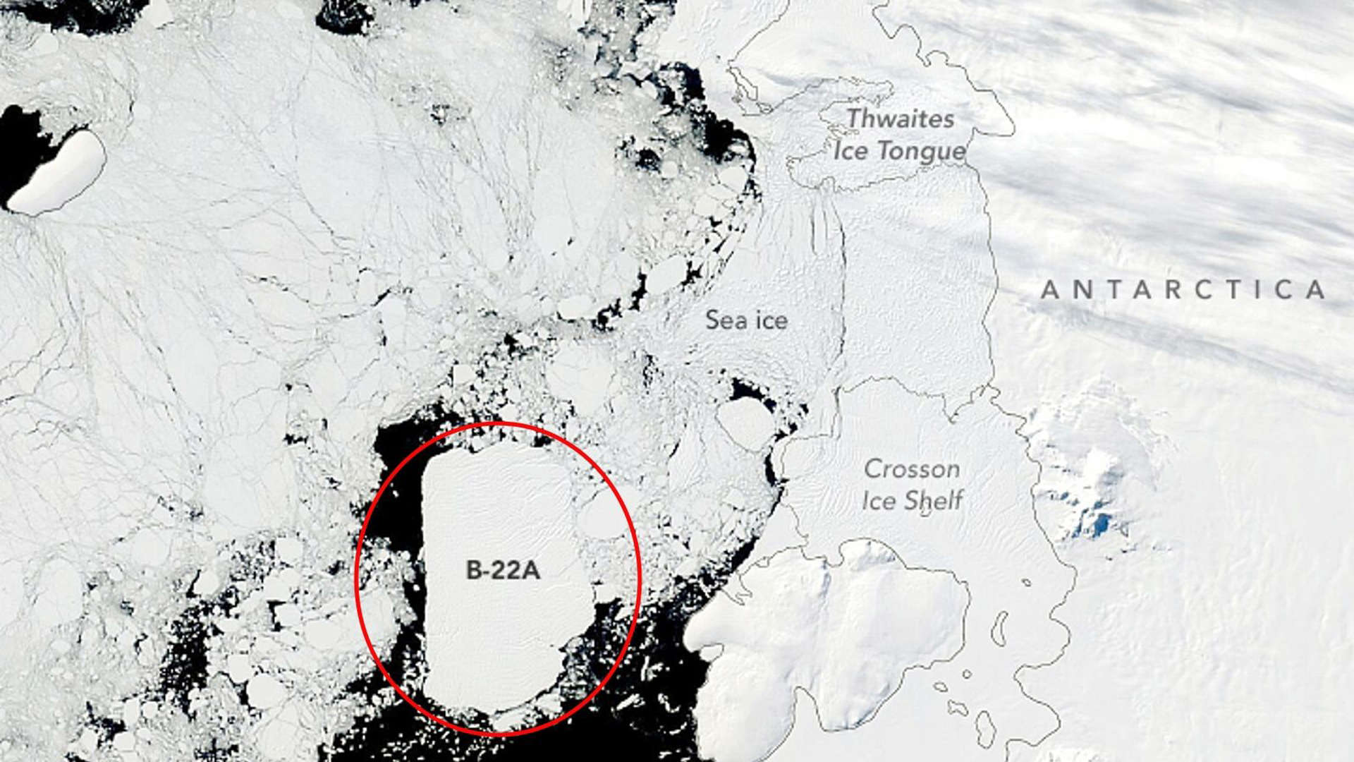 Giant Berg Drifts Away from Doomsday Glacier – This is Not Cool